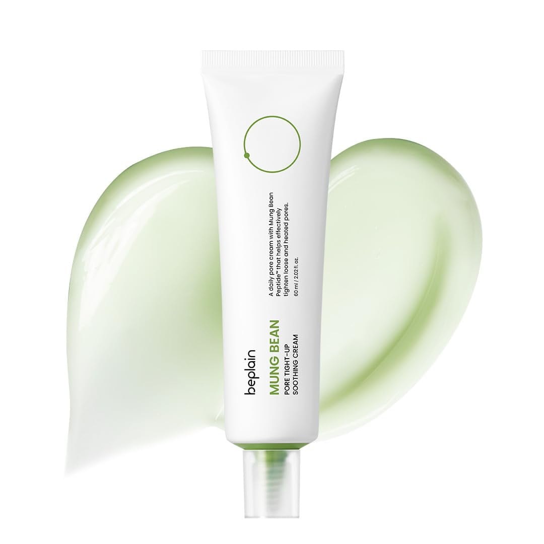 beplain Moisturizer: Mung Bean Peptide Pore Soothing Cream, 2.02 oz ...