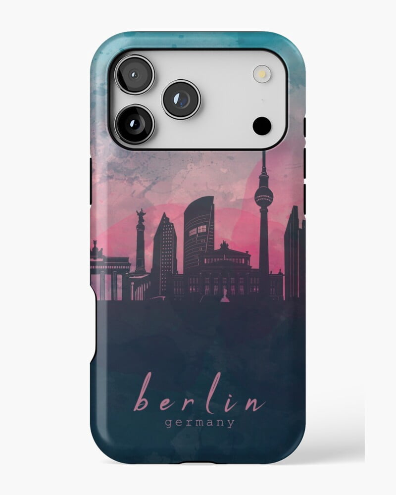 berlin skyline H1246 Premium Durable Case for iPhone 17 16 15 14 13 12 ...