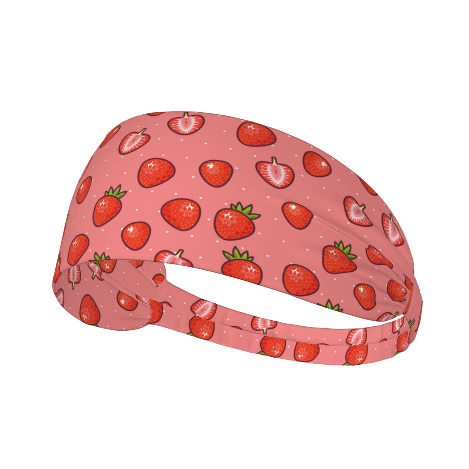berries strawberry Headbands for Women Men, Workout Elastic Sweat Band ...