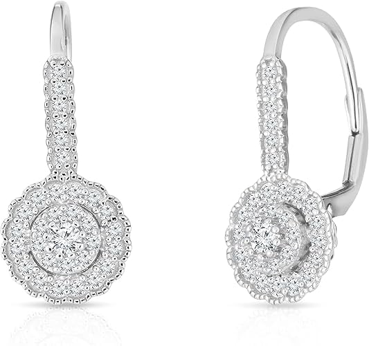 beryl_creation 1.92 Ctw Round Cut White Diamond Engagement Christmast ...