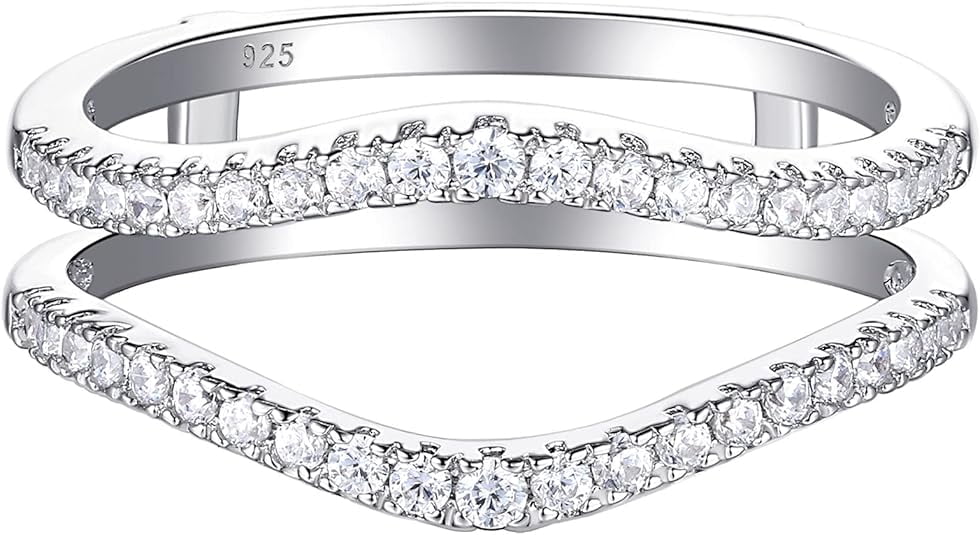 beryl_creation 14K White Gold Plated 2.86 Ct Round Cut White Diamond ...