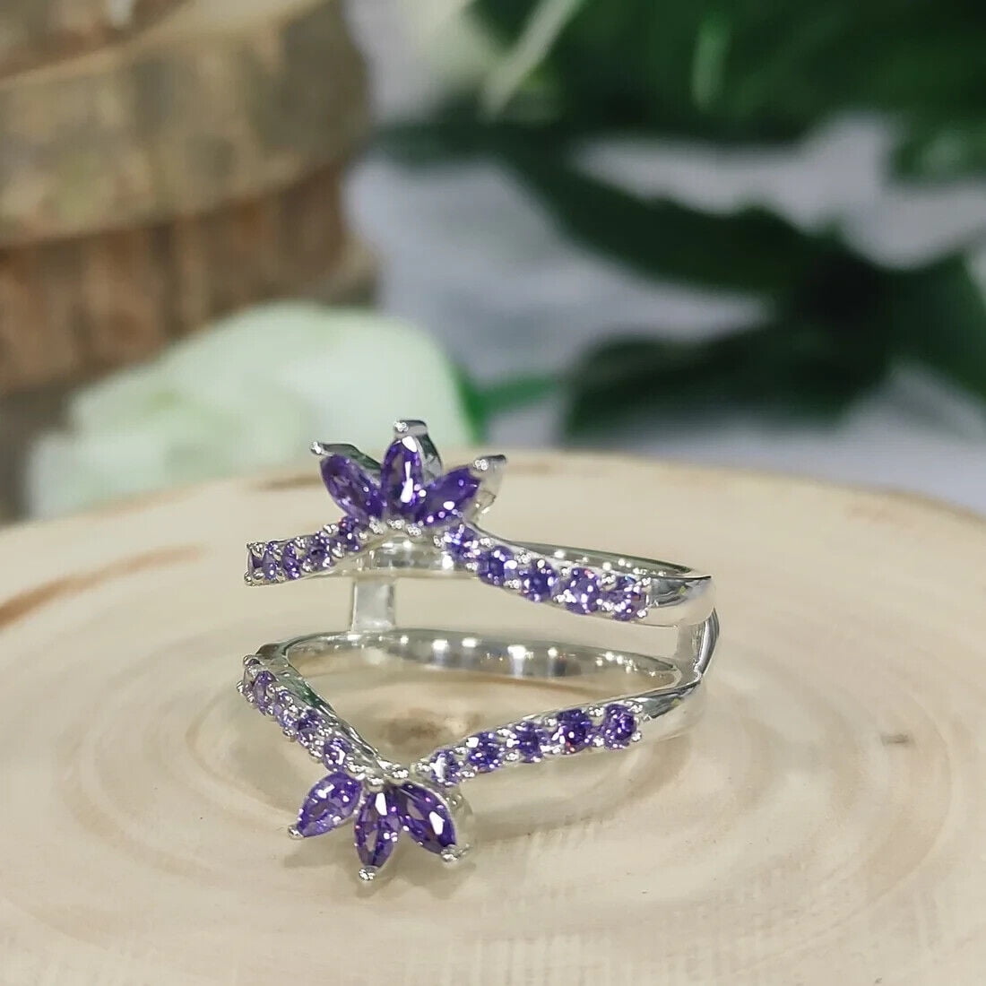 beryl_creation 2.30 Ct Marquise Cut Purple Amethyst Wedding Engagement ...