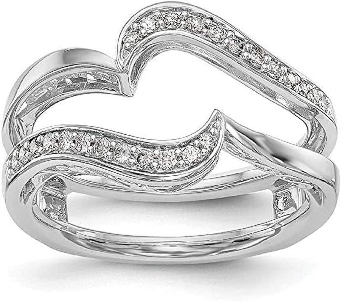 beryl_creation 925 Sterling Silver2.10Ct Round Cut White Diamond ...