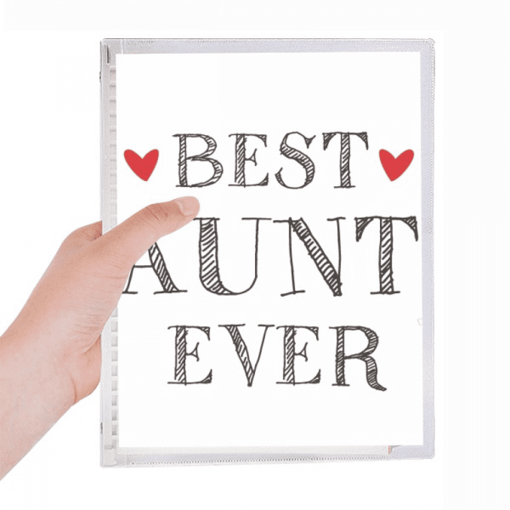 best aunt ever quote relatives notebook loose diary refillable journal ...