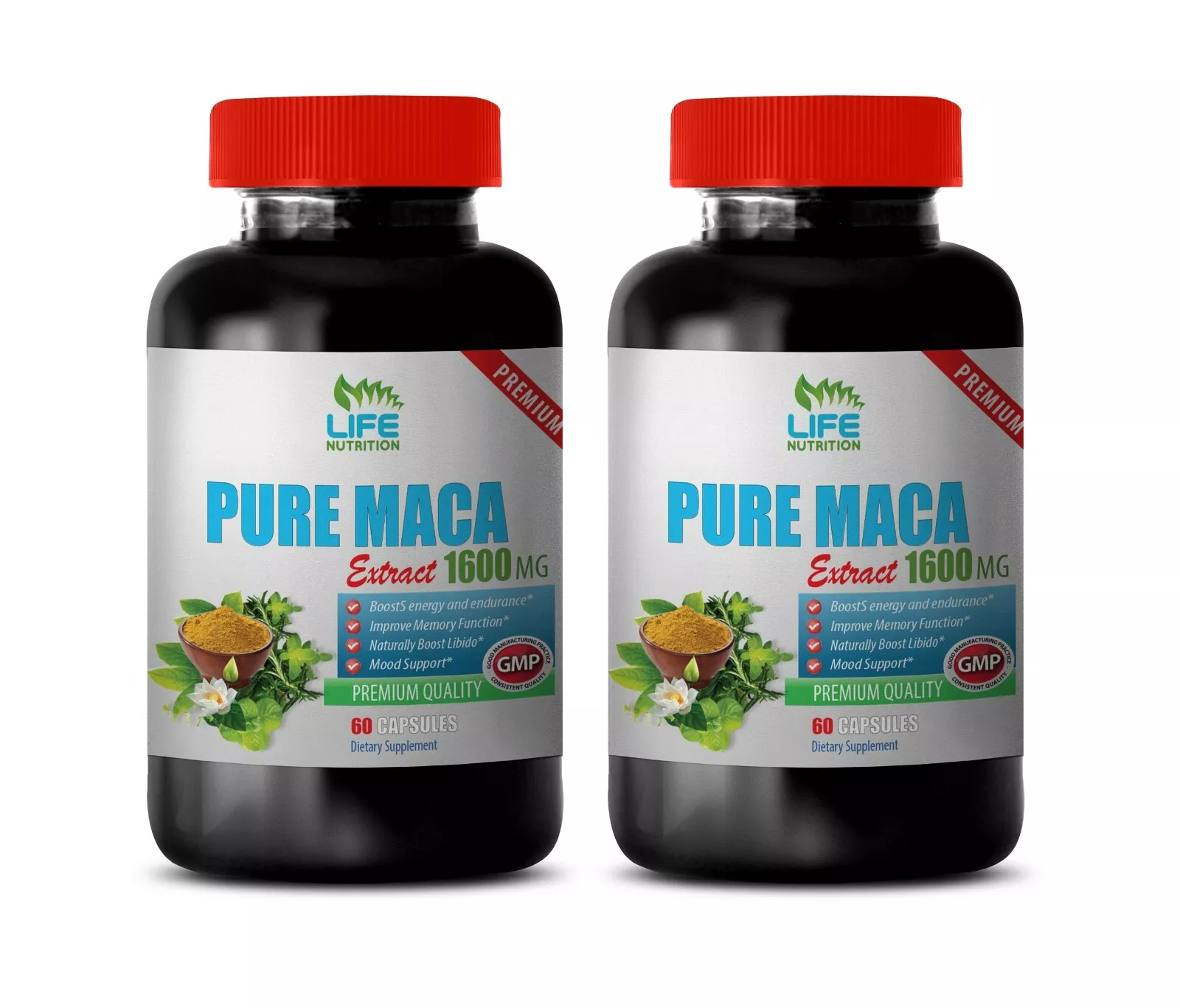 best enhancement - PURE MACA 1600MG - increase blood flow 2 Bottles ...