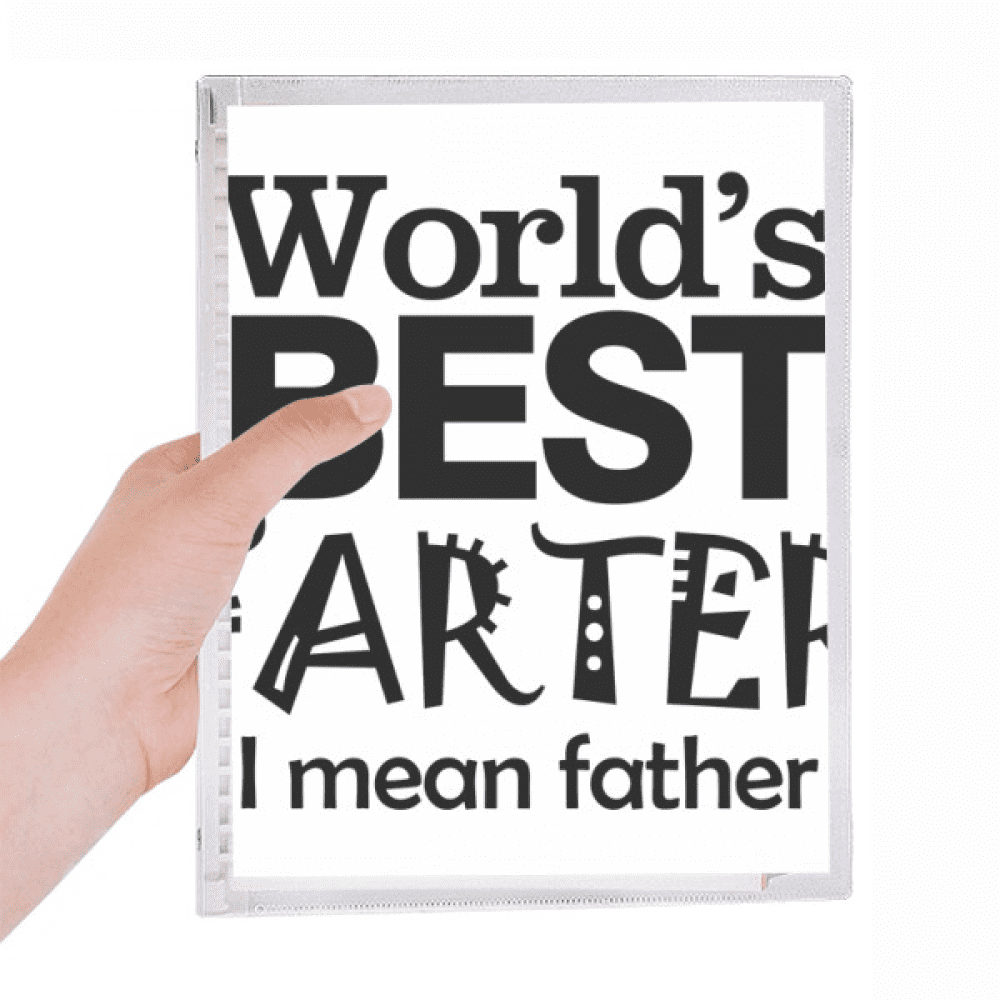 best father quote father's day notebook loose diary refillable journal ...