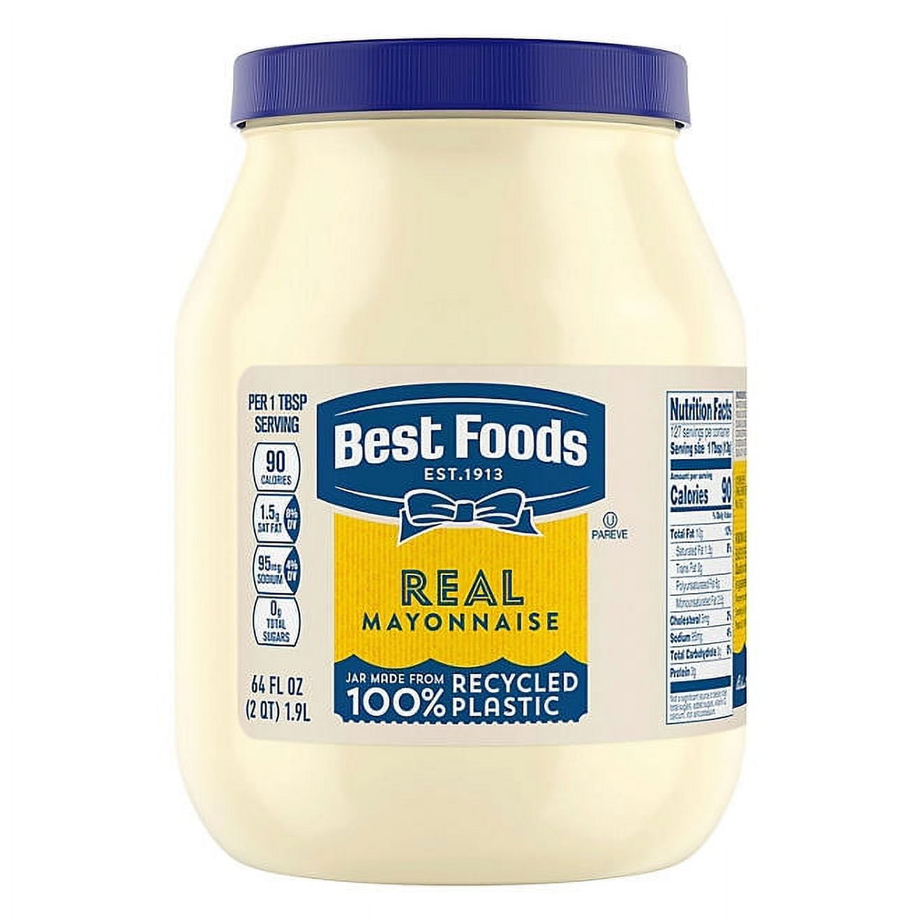 best foods real mayonnaise 64 oz - Walmart.com