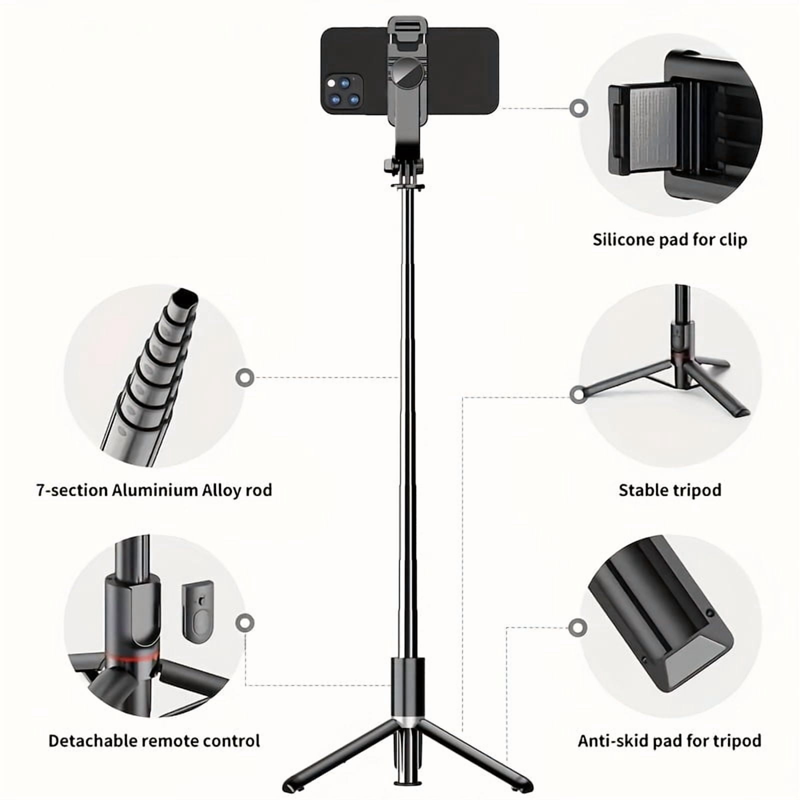 best sellerPortable 40" Bluetooth Tripod Selfie Stick – Adjustable 2_in ...