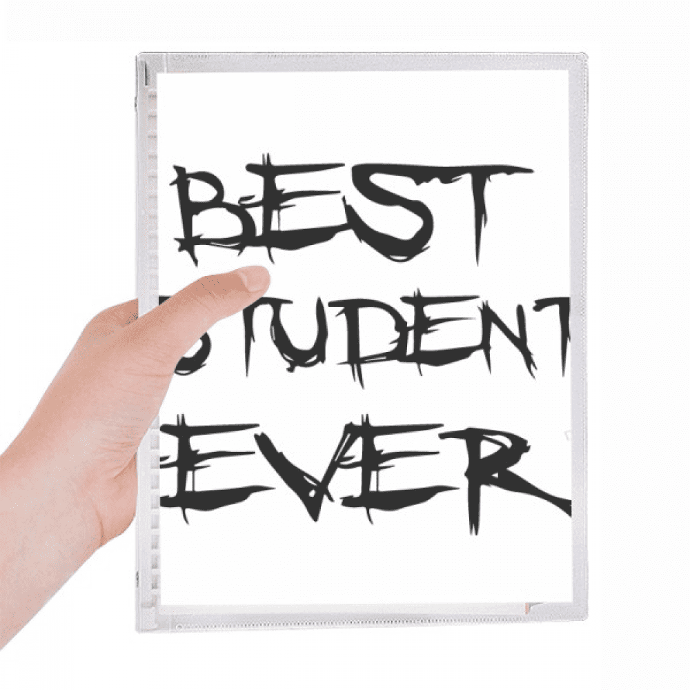 best student ever teacher quote notebook loose diary refillable journal ...