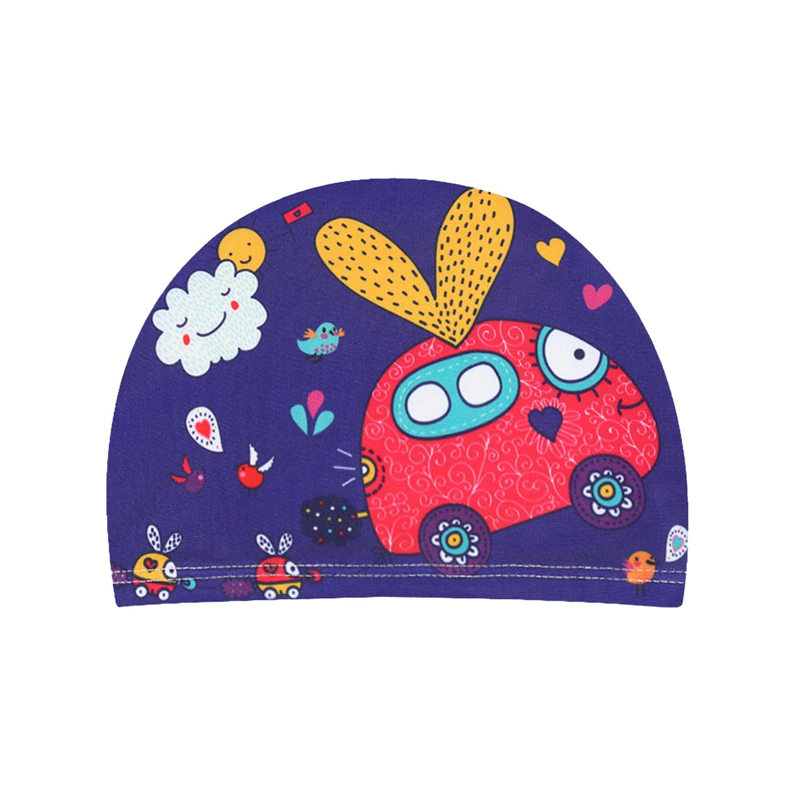 swim cap to keep hair dry Summer vacation Uncle Children's Swimming Cap ...