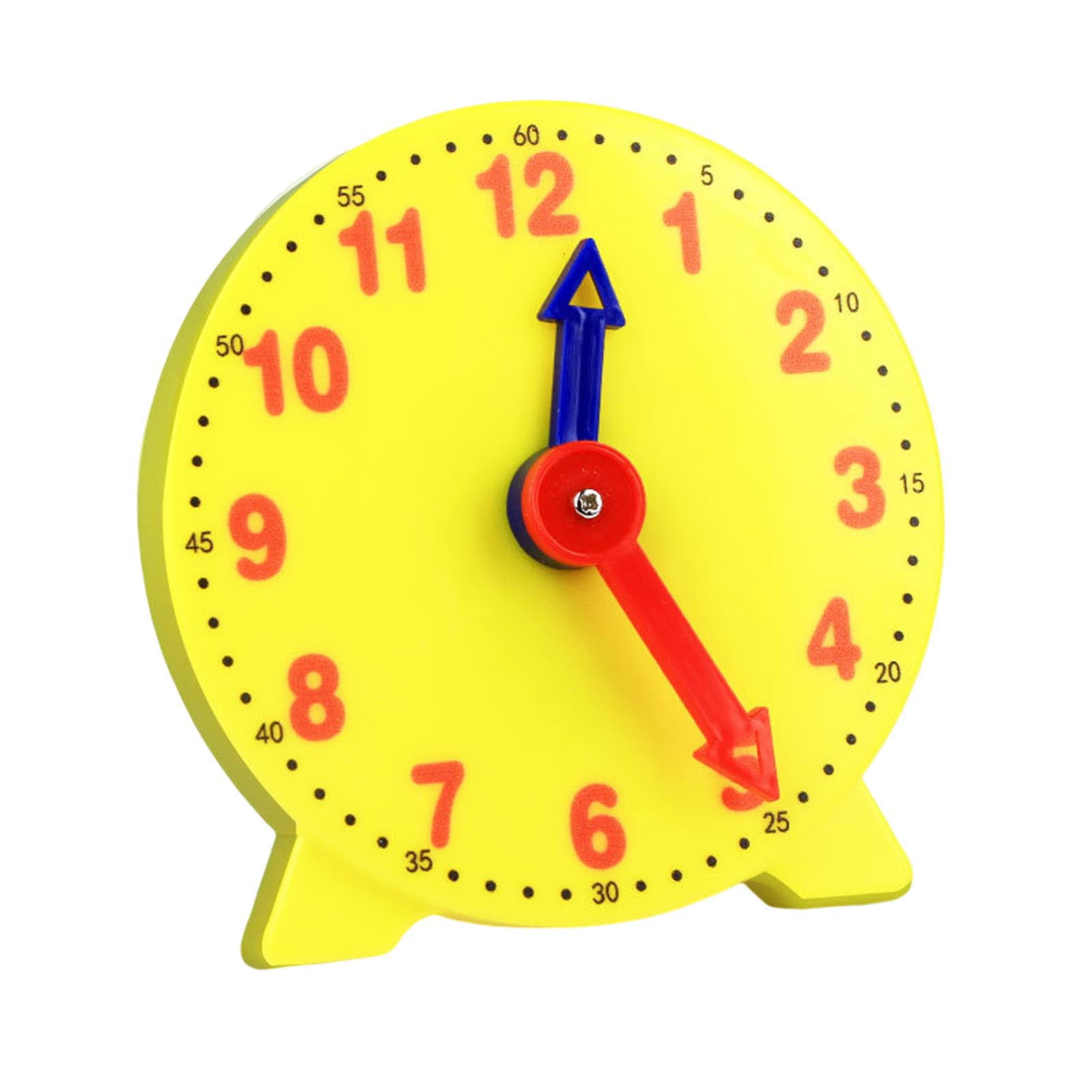 bestolf 10cm Two Pointer Clock Model Kid Child Toy Early Education ...