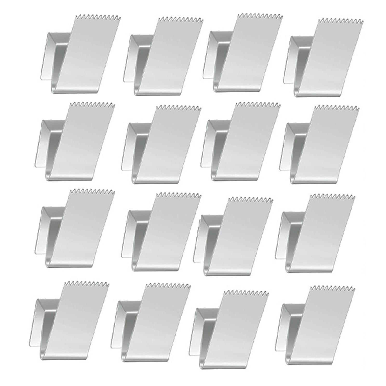 bestolf 16 Pcs Hurricane Window Clips with Serrated Sections Reusable ...