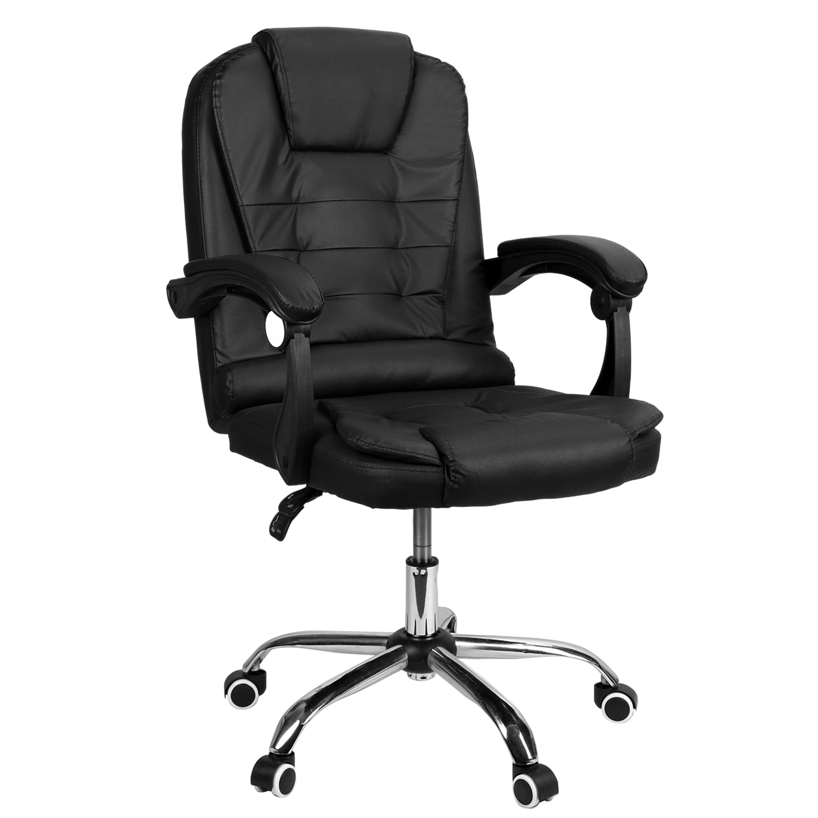 Bestolf 2 Point Massage Office Chair Faux Leather Computer Chair Ergonomic Massage Office