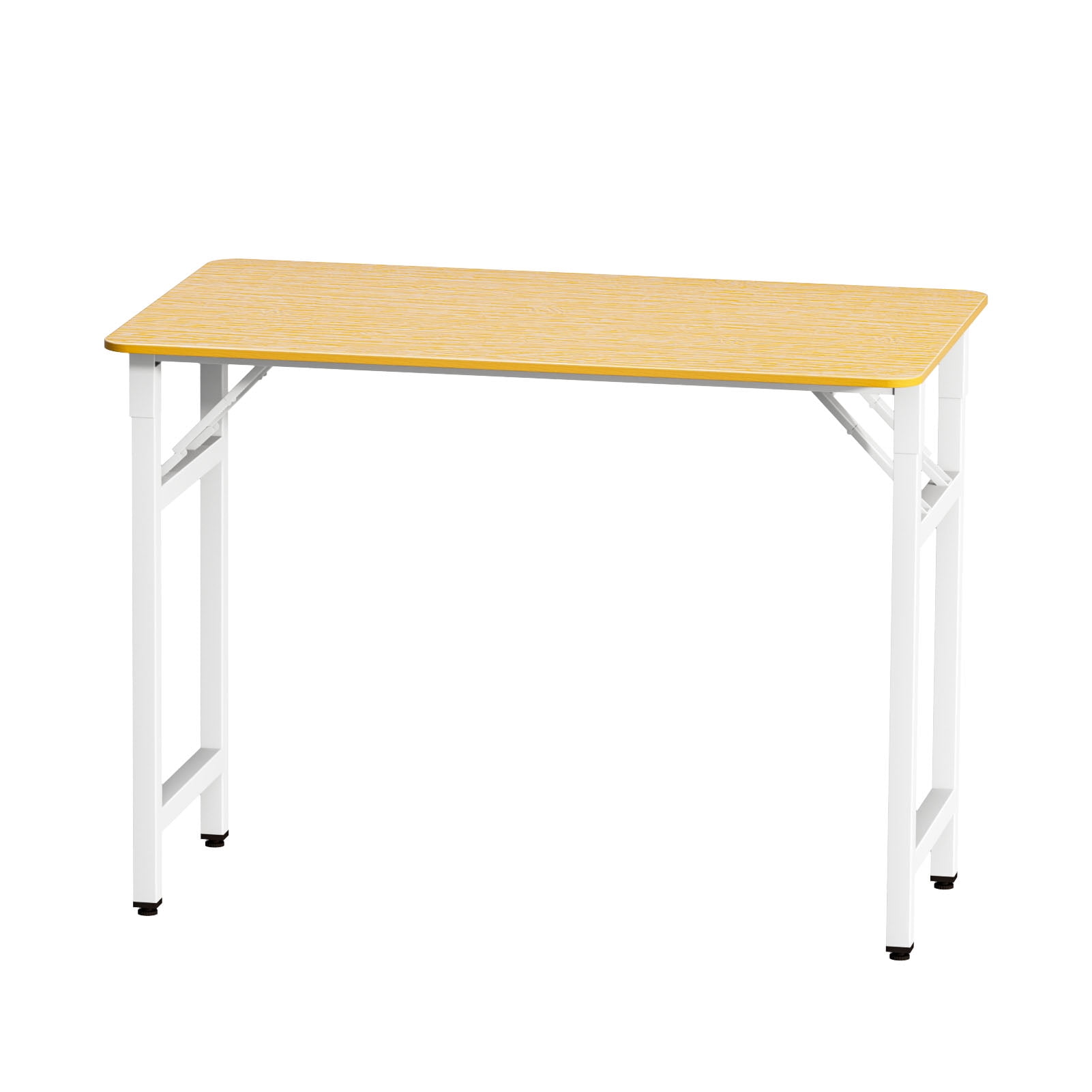 bestolf Folding Study Computer Desk, Home Office Writing Small Desk ...