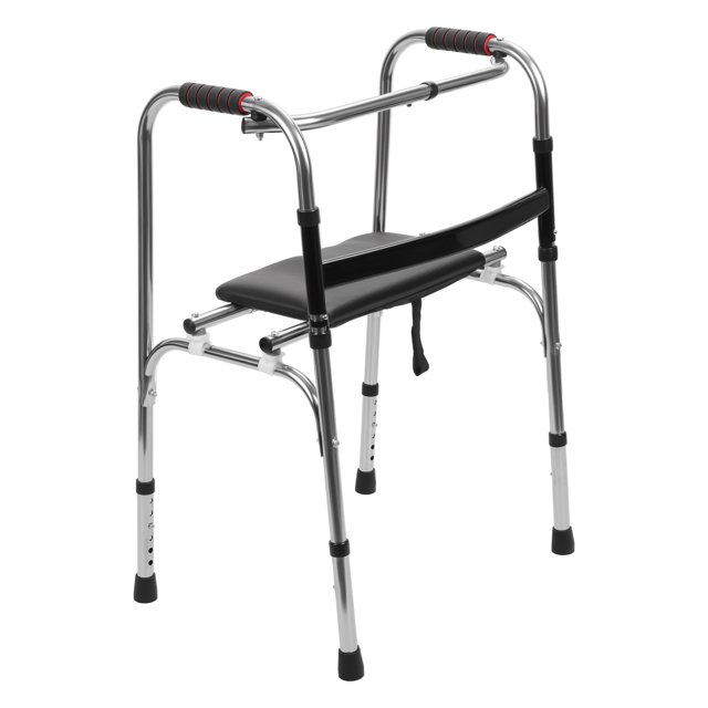 bestolf Senior Walker,Standard Walker with Detachable Seat Support to ...