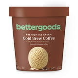 bettergoods Cold Brew Coffee Ice Cream 16 fl oz with Colombian Coffee ...