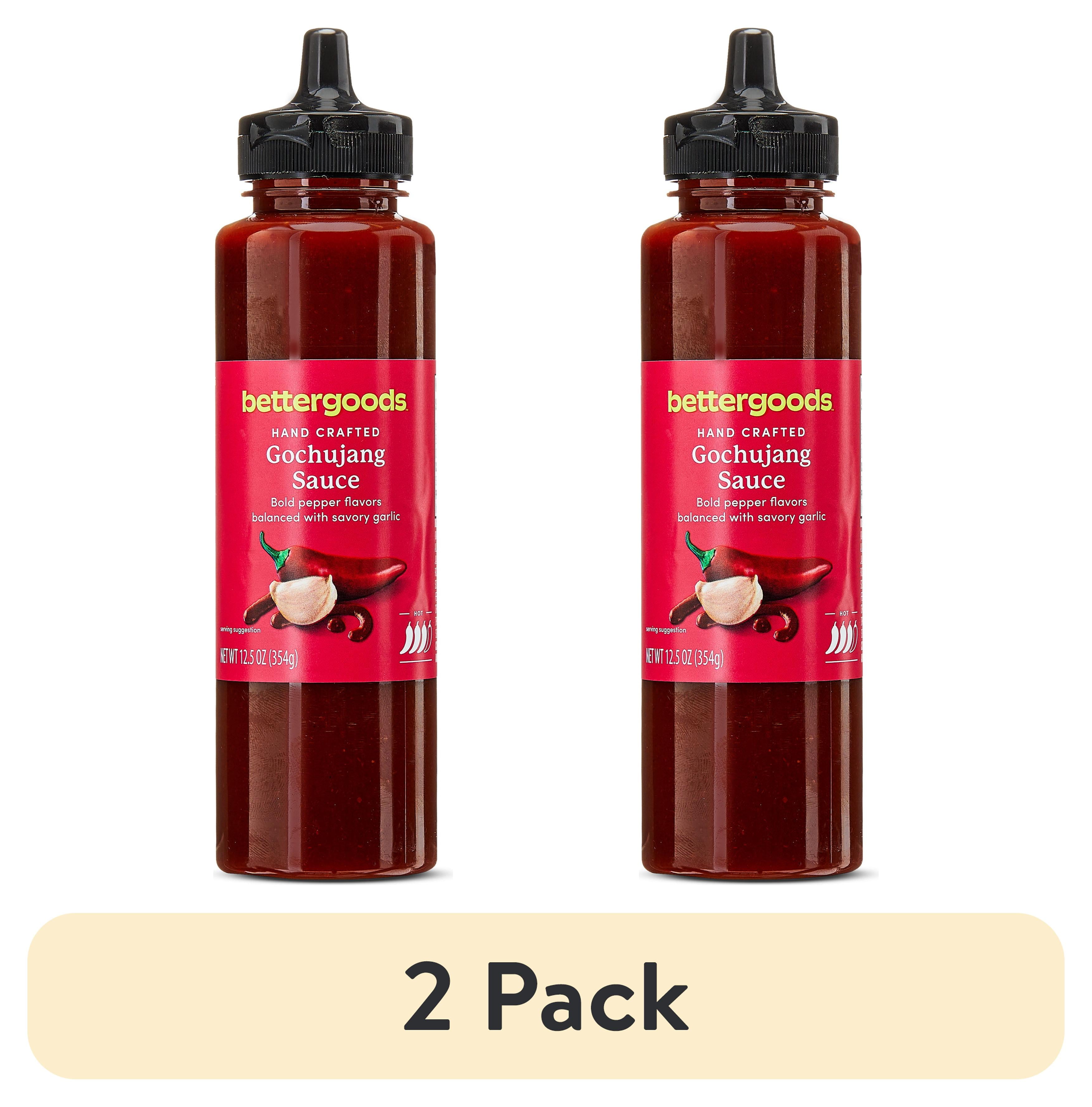 (2 pack) bettergoods Gochujang Sauce, 12.5 oz - Walmart.com