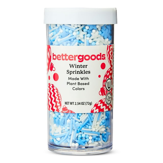 bettergoods Winter Sprinkles, 2.54 oz - Walmart.com