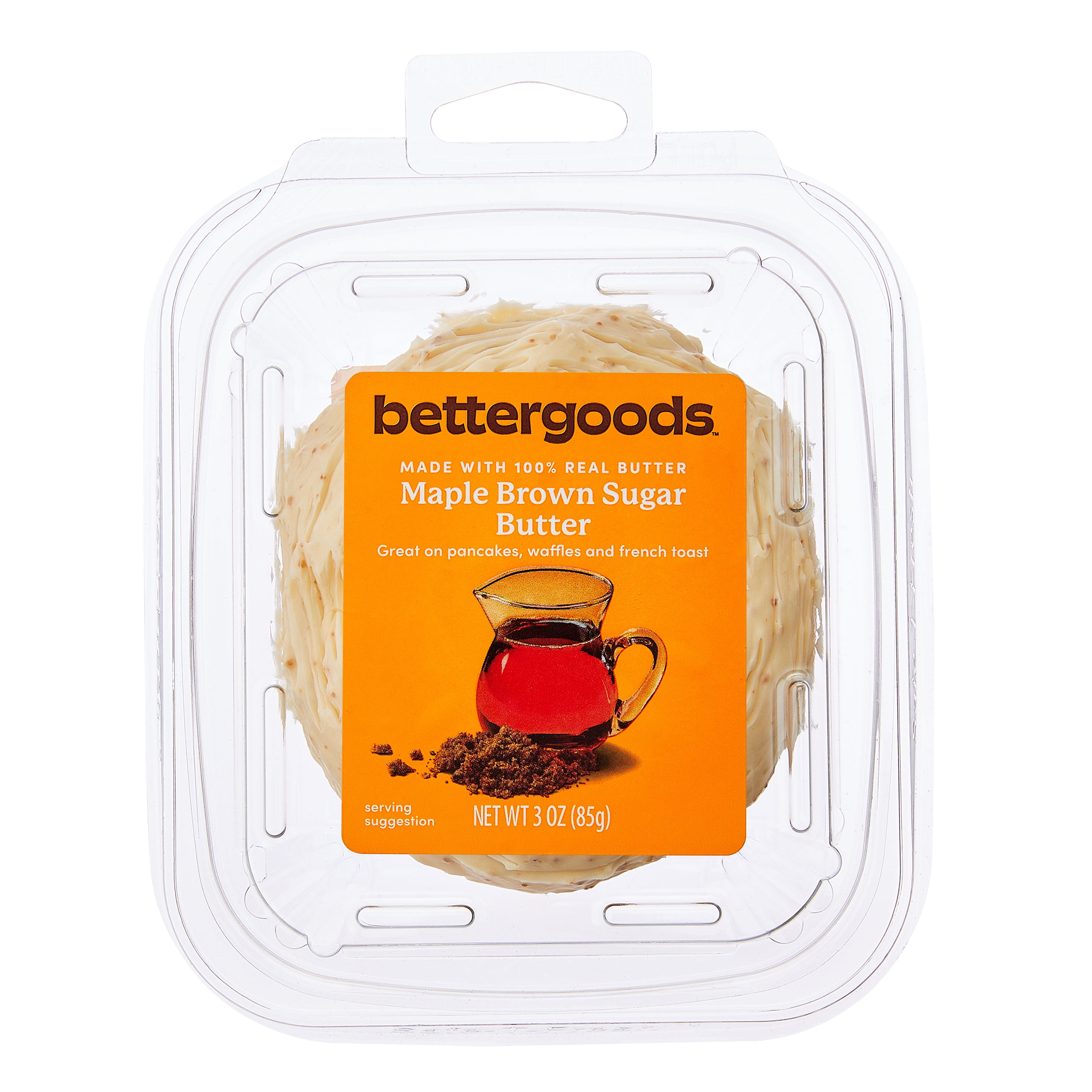 bettergoods Maple Brown Sugar Butter, 3 oz - Walmart Business Supplies