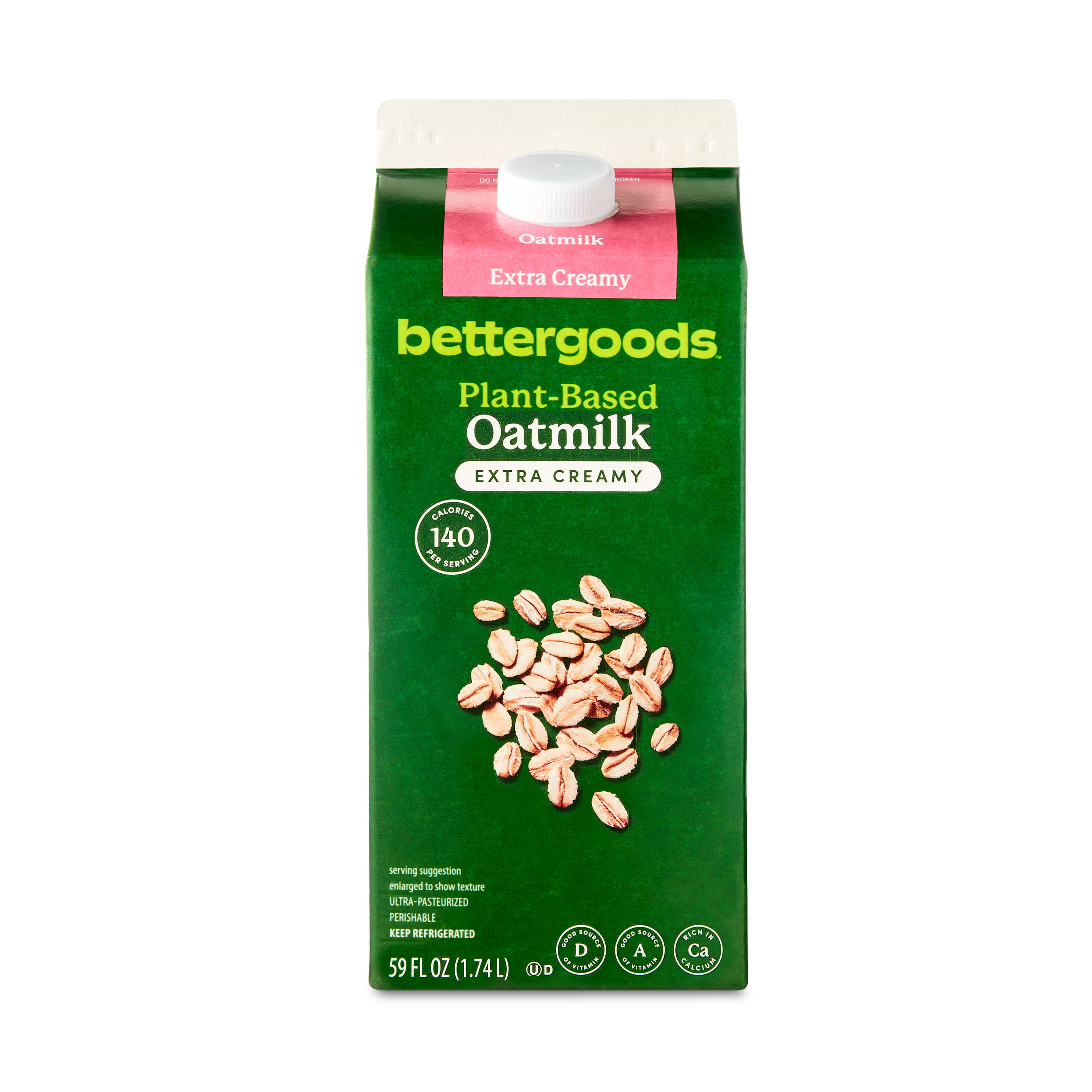 bettergoods Plant-Based Extra Creamy Oat milk, 59 fl oz - Walmart.com
