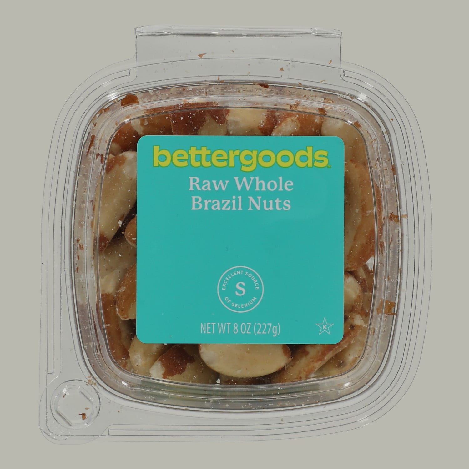 bettergoods Raw Whole Brazil Nuts 8 oz Unsalted Rich in Selenium Nut ...