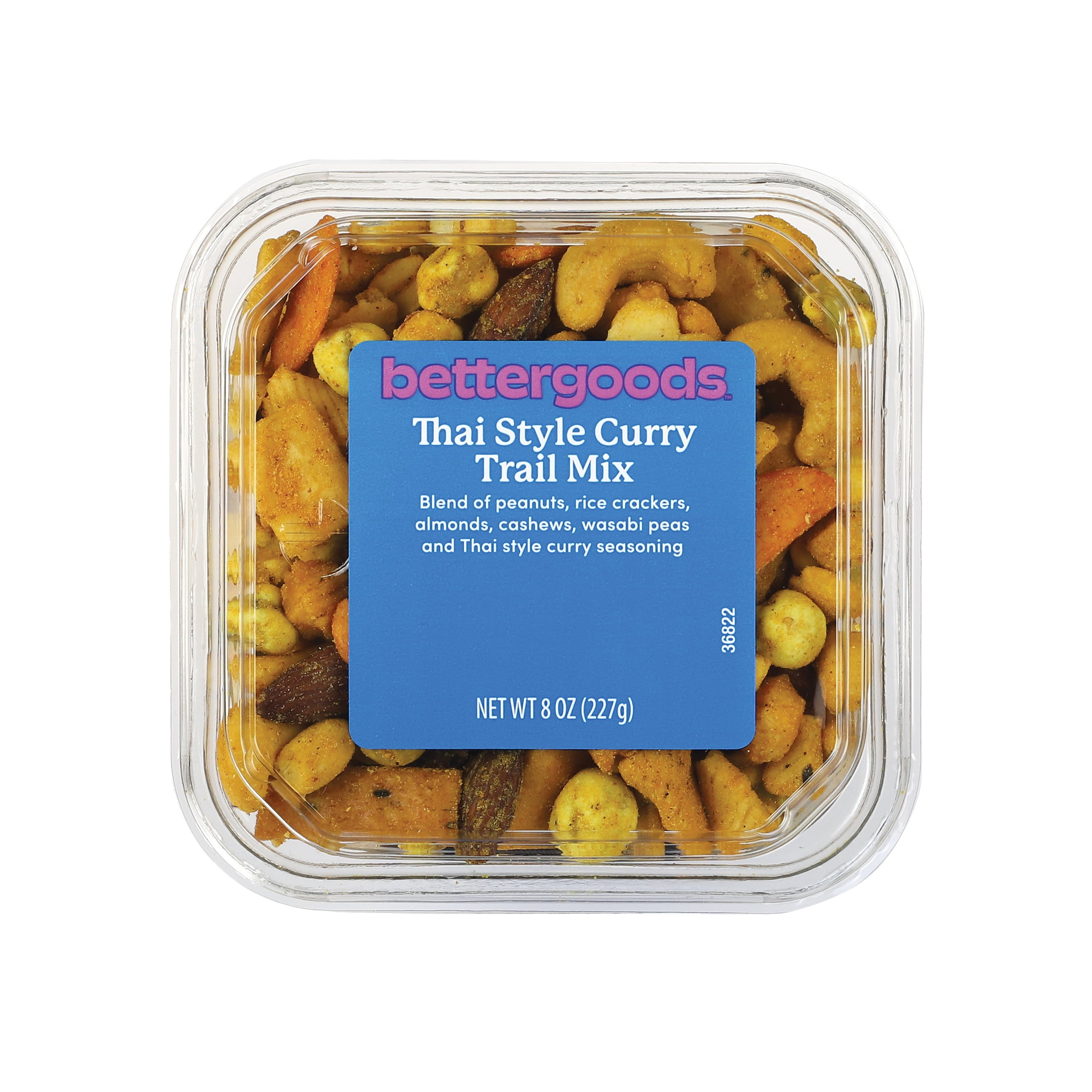 bettergoods Thai Curry Trail Mix, 8 oz, Tub - Walmart.com
