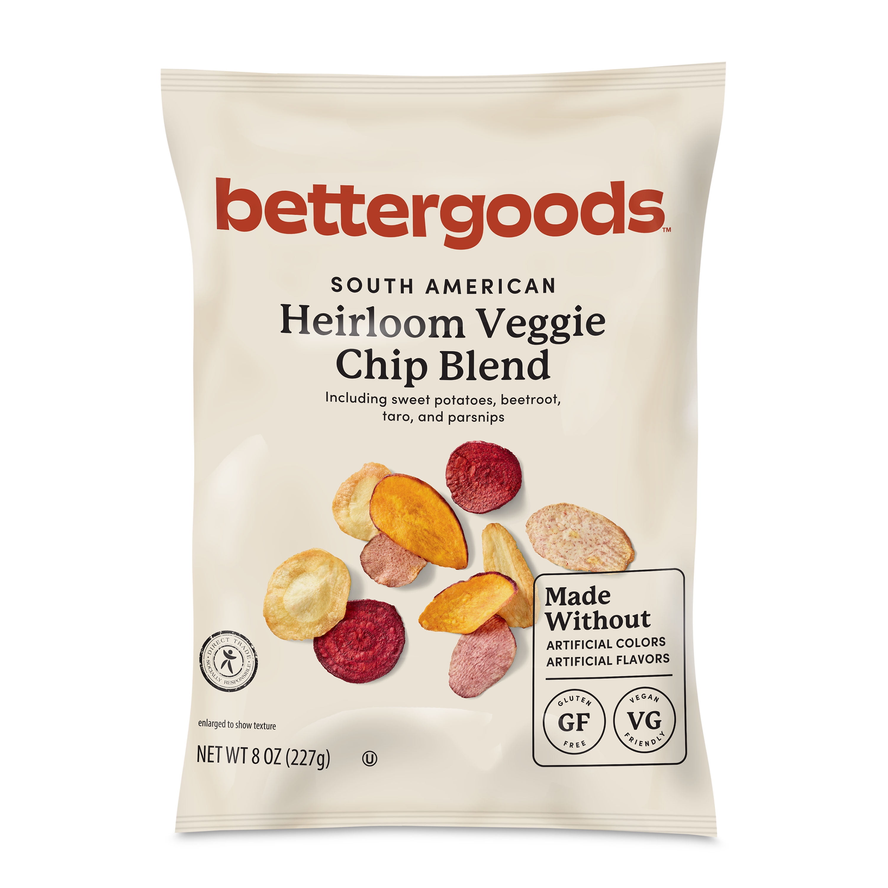 bettergoods South American Heirloom Veggie Chip Blend, 8 oz - Walmart.com