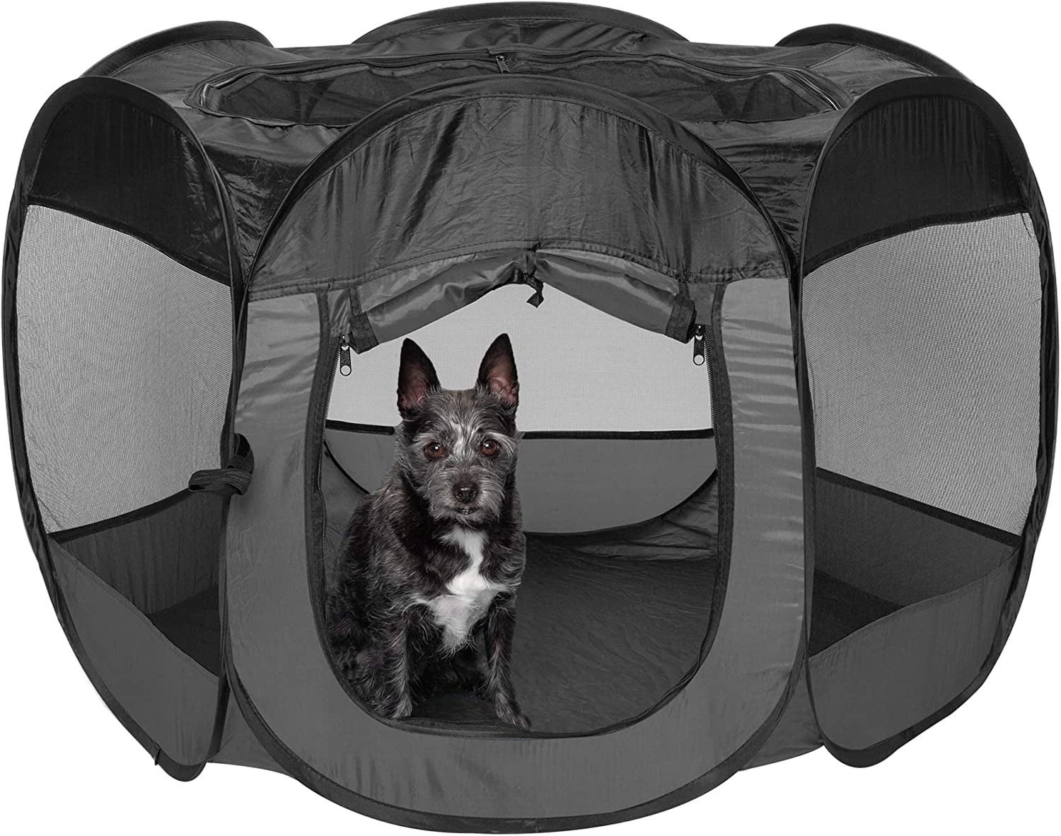 bftuiol Portable Dog Playpen Cat Tent, Pet playground/kennel foldable ...