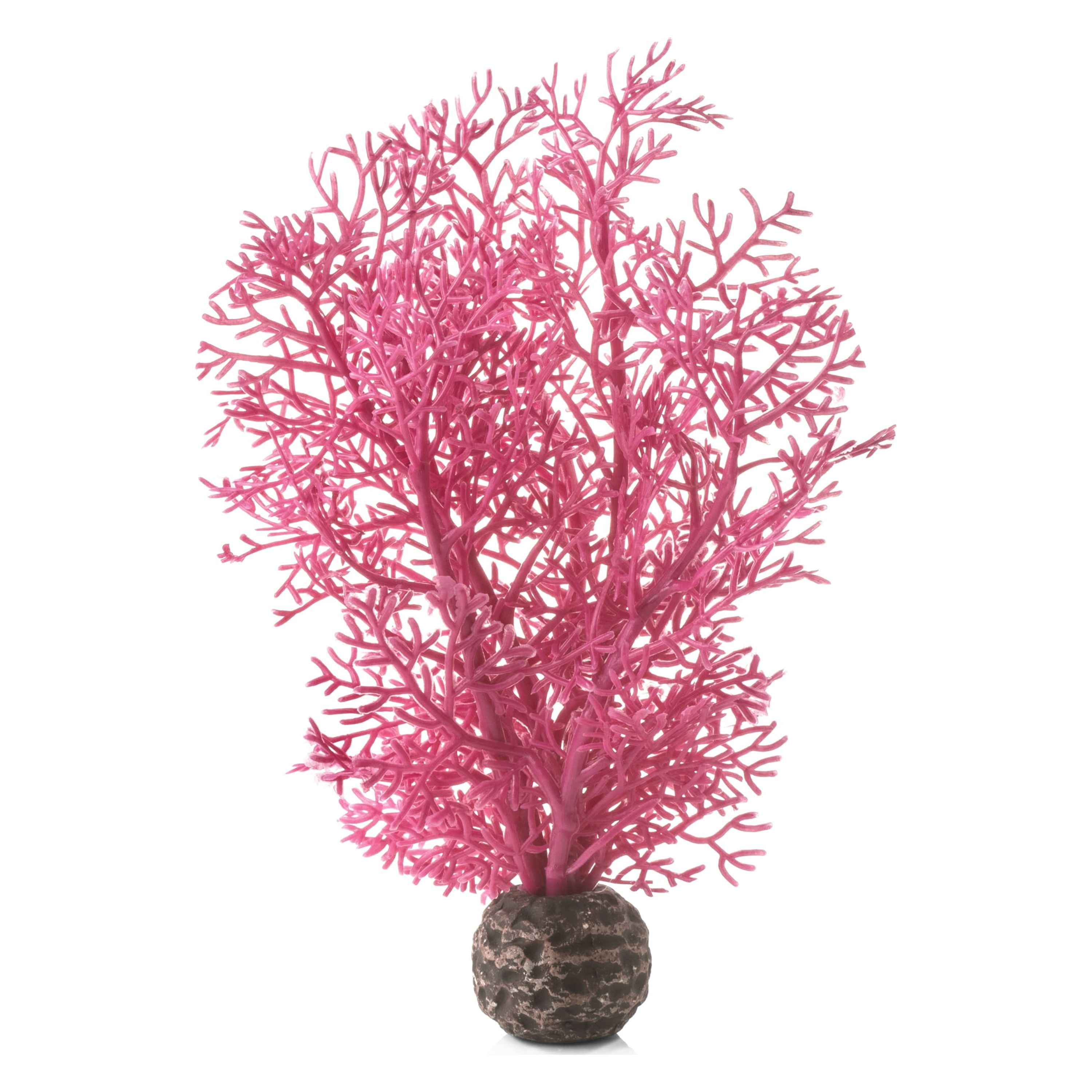 biOrb Small Pink Sea Fan - Aquarium Plant Decoration - Walmart.com