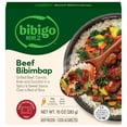 Bibigo Frozen Beef & Vegetable Bibimbap Rice Bowl, 10.0 oz - Walmart.com