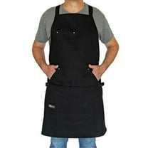 OPUX Chef Apron, Unisex Kitchen Apron with Pockets, Heavy Duty Canvas ...