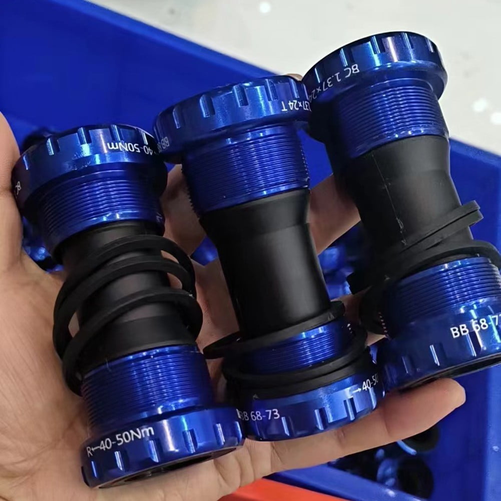 bicycle hollow shaft integrated tooth plate threaded five-way 68/73mm ...