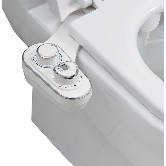 bidet, Hot and Cold Water Non- Bidet Attachment for Toilet, Self ...