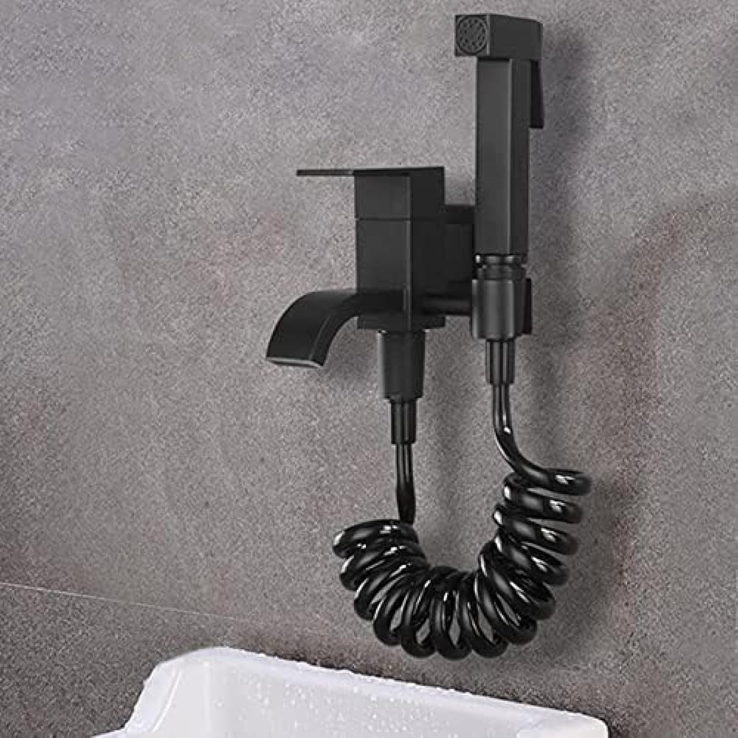 bidet Water-Tap,Sprayer Kit for Toilet Dual-Function Copper ...