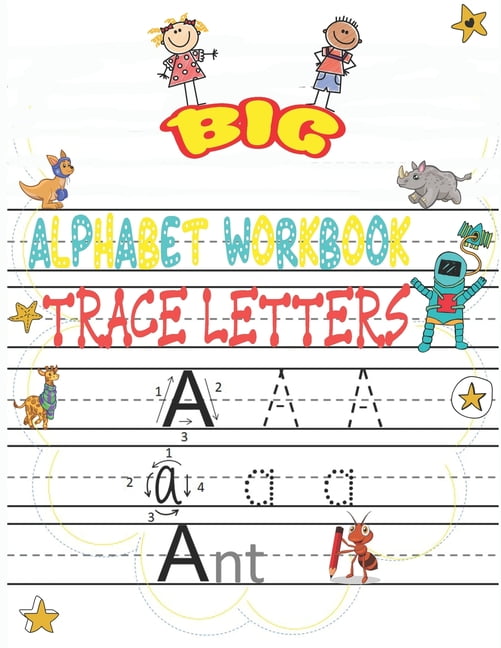 big alphabet workbook trace letters: Trace Letters Workbook - Preschool ...
