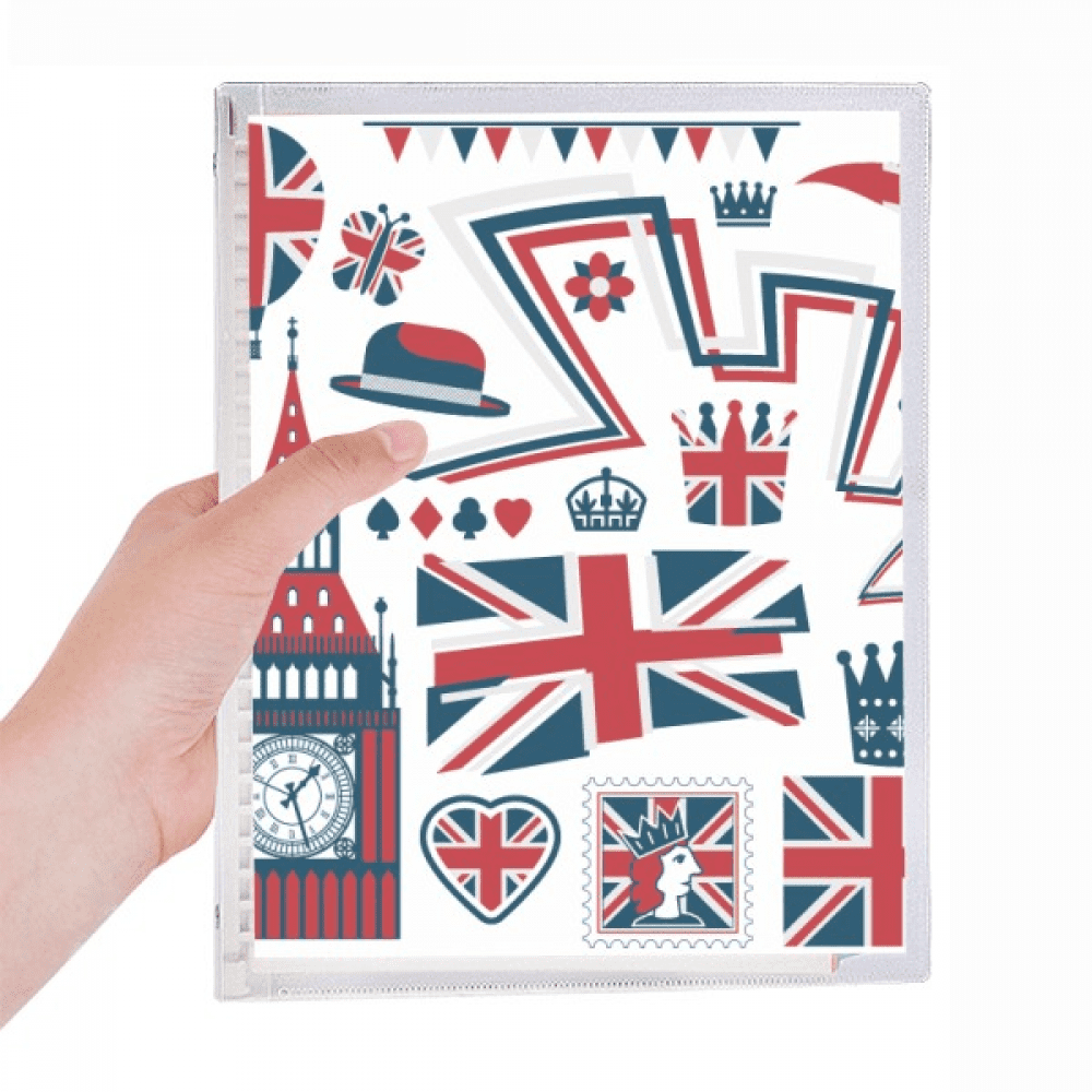 big ben ballon soldier uk landmark notebook loose diary refillable ...