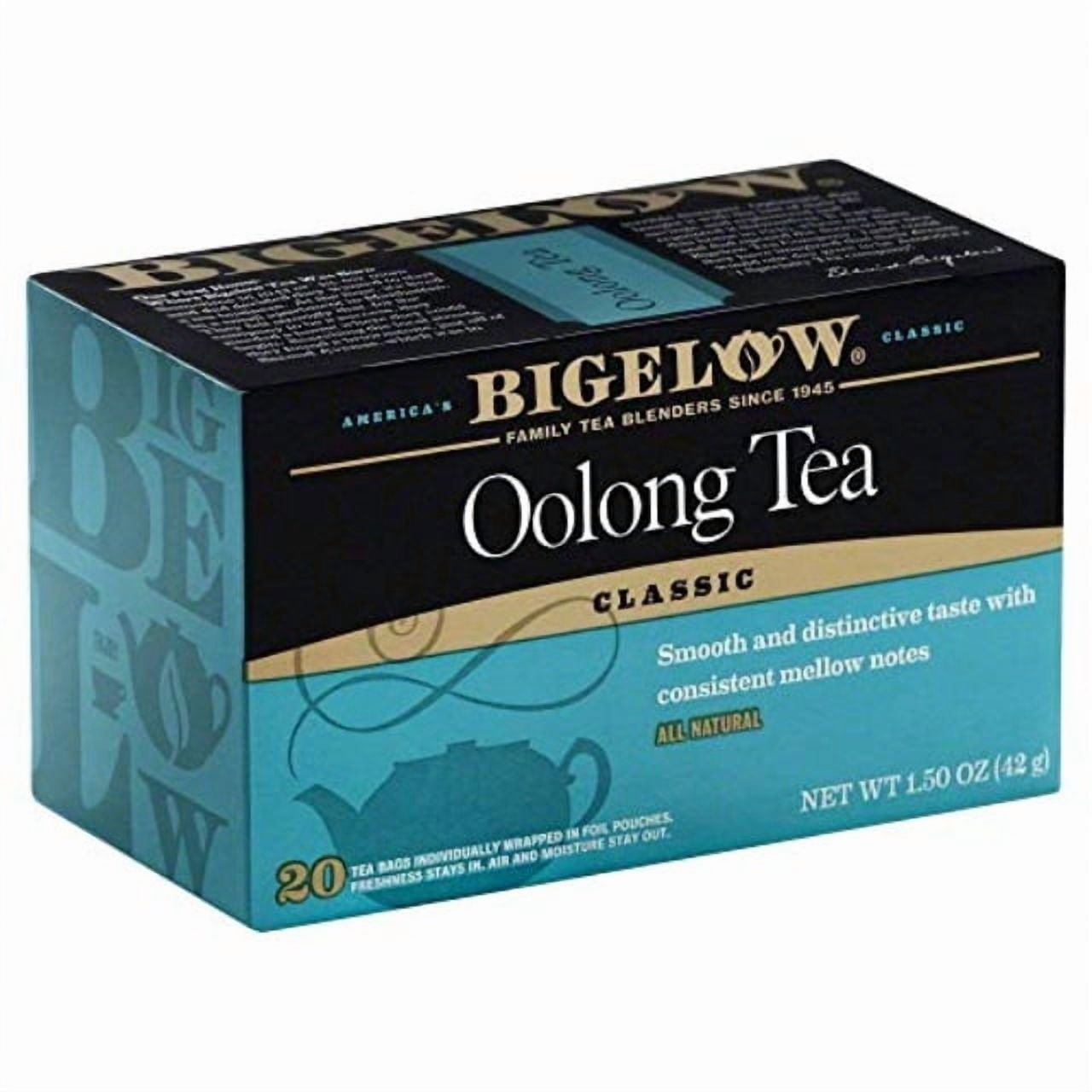 Bigelow Tea, Oolong Tea Bags, 20 Count - Walmart.com