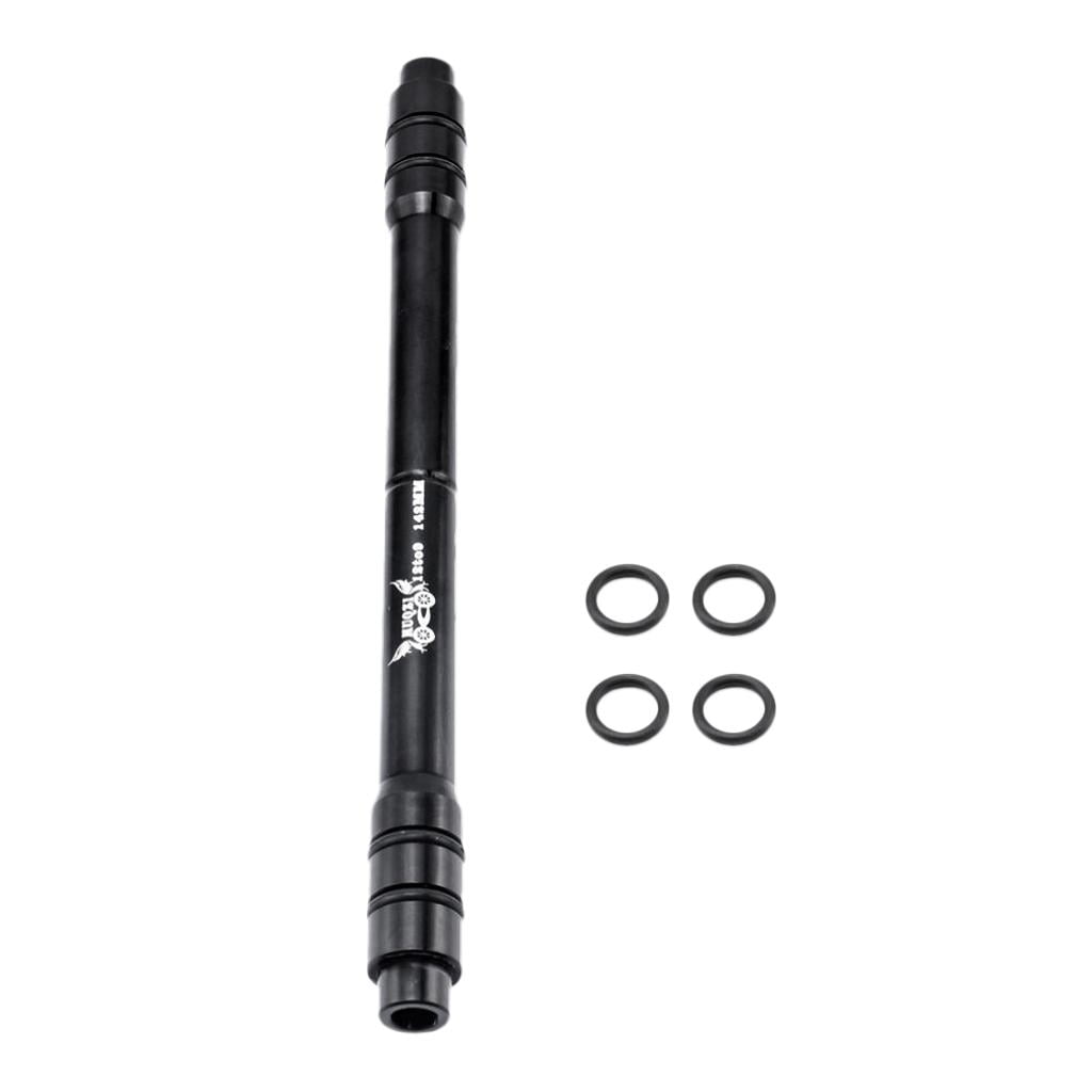 bike 12mm Thru Axle Hub Adapter to 9mm Quick Release Skewer 142mm Black ...