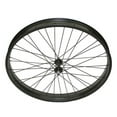 bike 26 X 3.00 FAT ALLOY FRONT WHEEL 36 SPOKE 14GBLACK 3/8 AXLE SINGLE ...