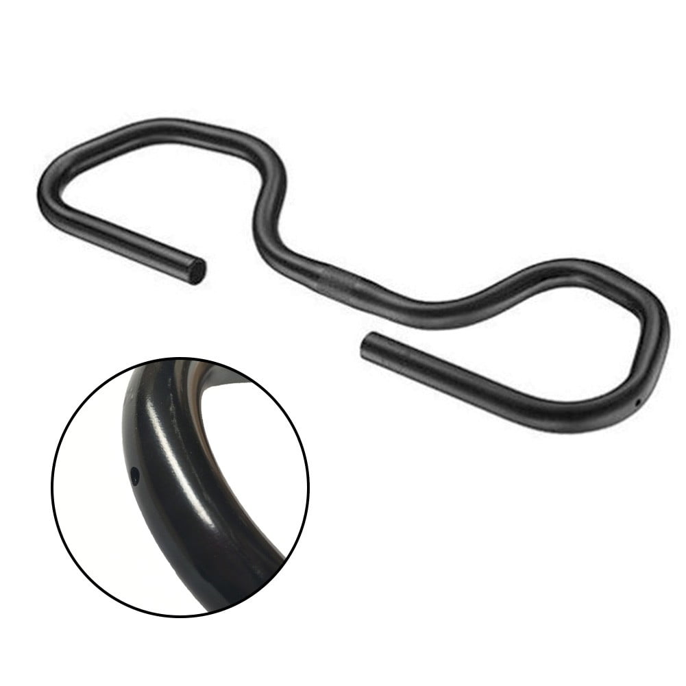 bike Butterfly Handlebar 25.4mm 580mm Black for Touring Trekking bike ...
