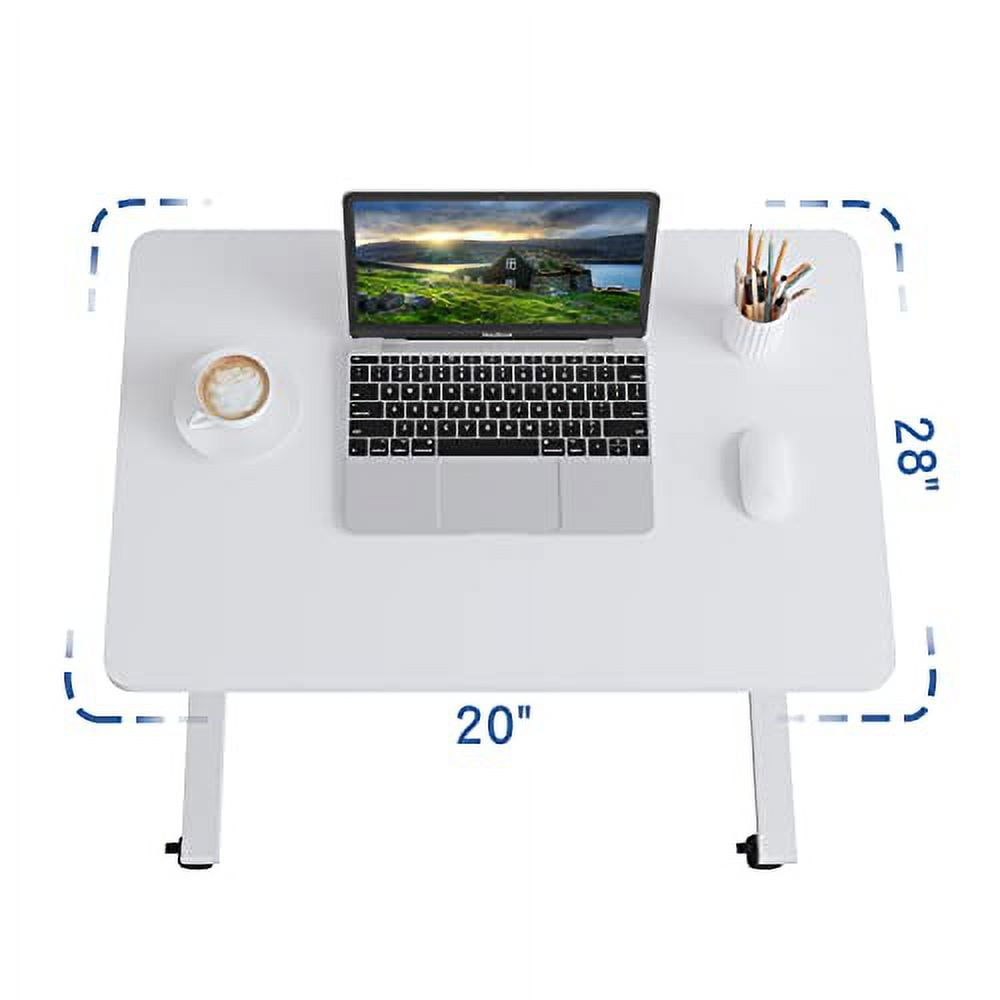 bilbil Mobile Standing Desk Pneumatic Adjustable Height, 28 Inch Sit to ...