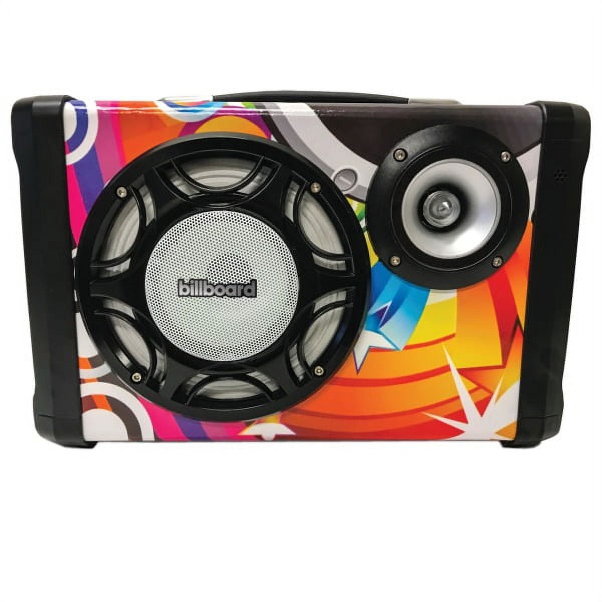 billboard Portable Bluetooth Speaker, Multi-color, BB2514 - Walmart.com