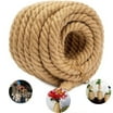 SEUNMUK 33 Feet 1-1/4 Inch Jute Rope, 10m x 32mm Natural Hemp Fiber ...