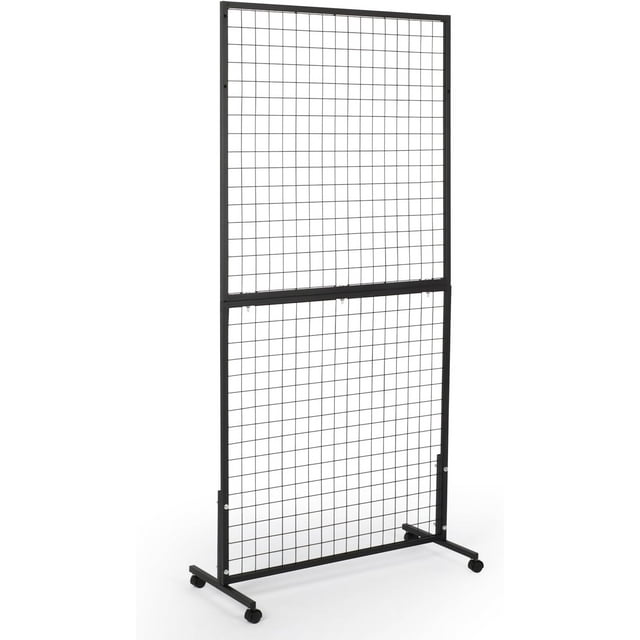 bimiti 3' x 6' Gridwall Panel Tower Floorstanding Grid Wall Panel ...
