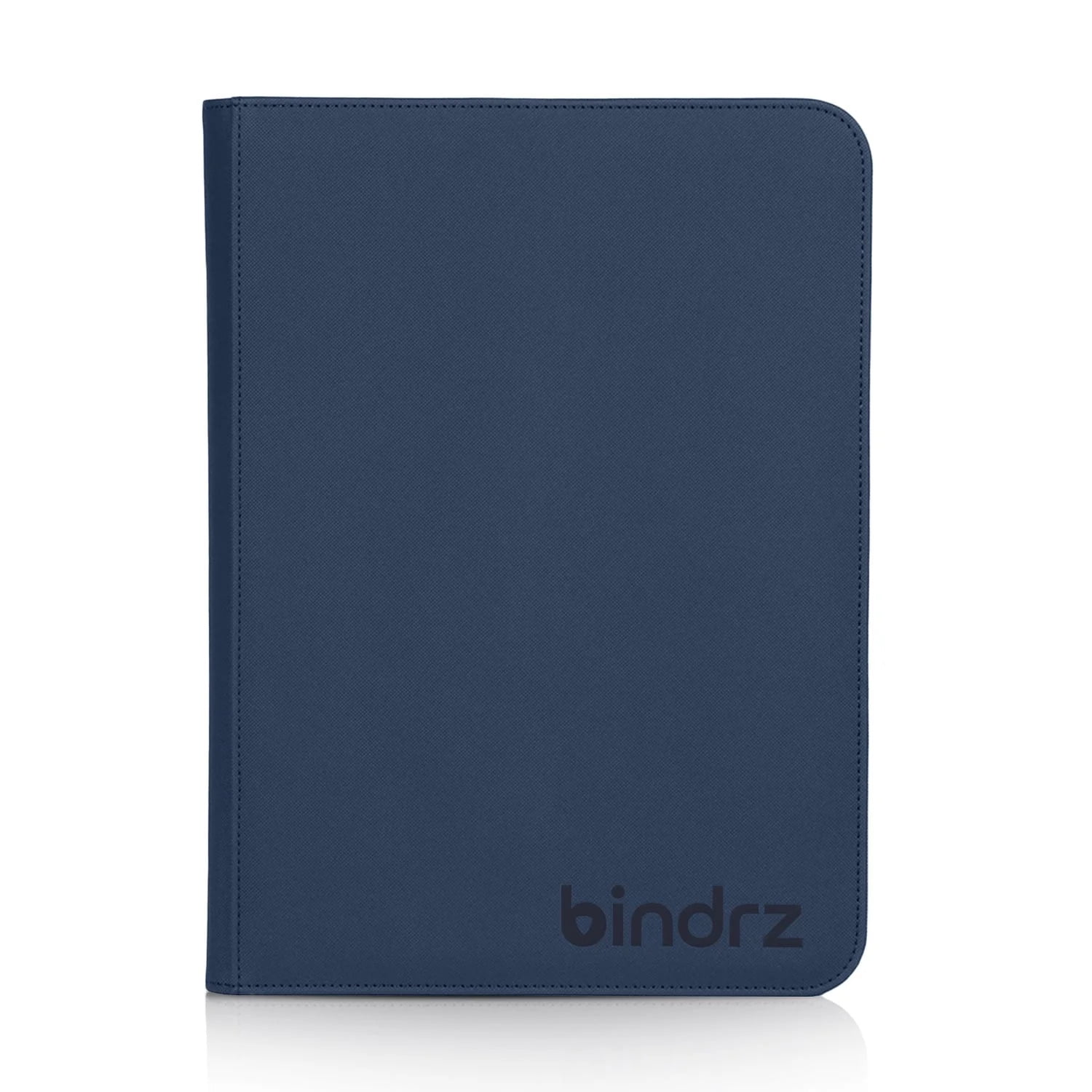 bindrz Premium Zipper Binder - 9 Pocket Card Binder - 360 Side Loading ...