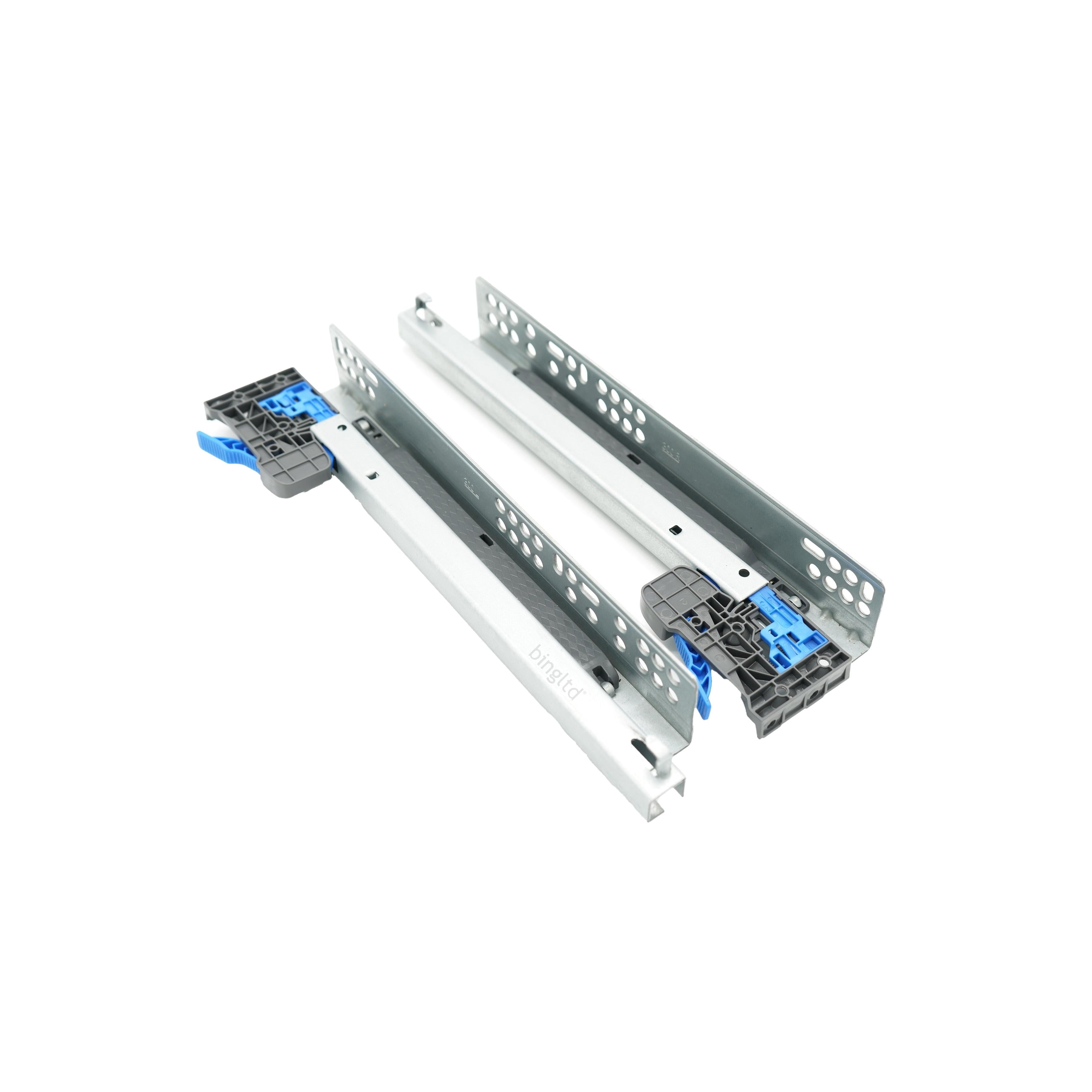 bingltd- 12 Inch Under Mount Push-To-Open Drawer Slides Full Extension ...