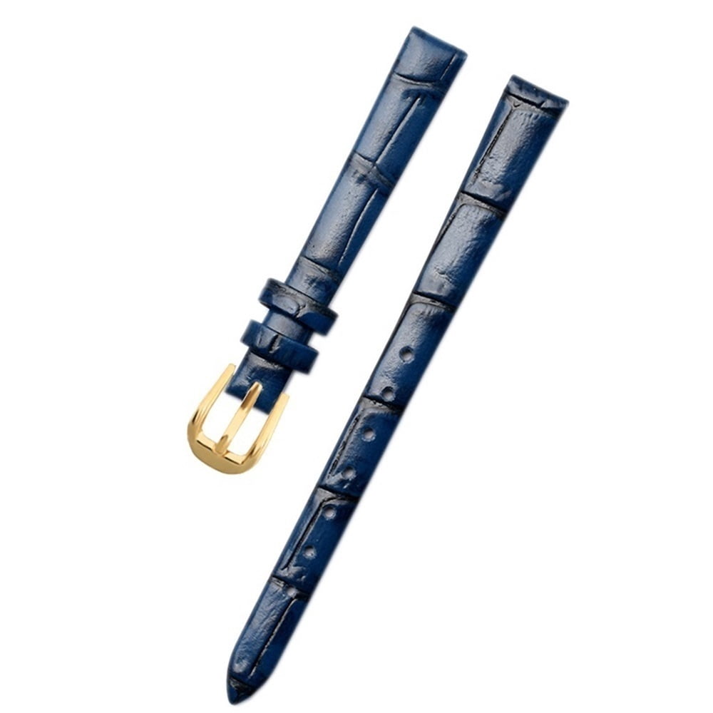 binyu Bamboo Grain Watch Band for Women 12mm Red Pin Buckle Soft Ladies ...