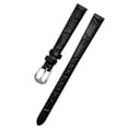 binyu Bamboo Grain Watch Band for Women 12mm Red Pin Buckle Soft Ladies ...