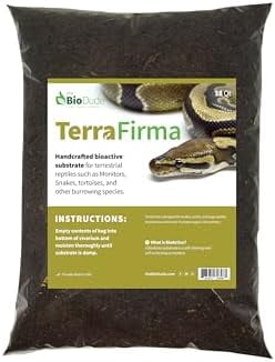the bio dude terra firma reptile substrate 18 quarts for bioactive ...