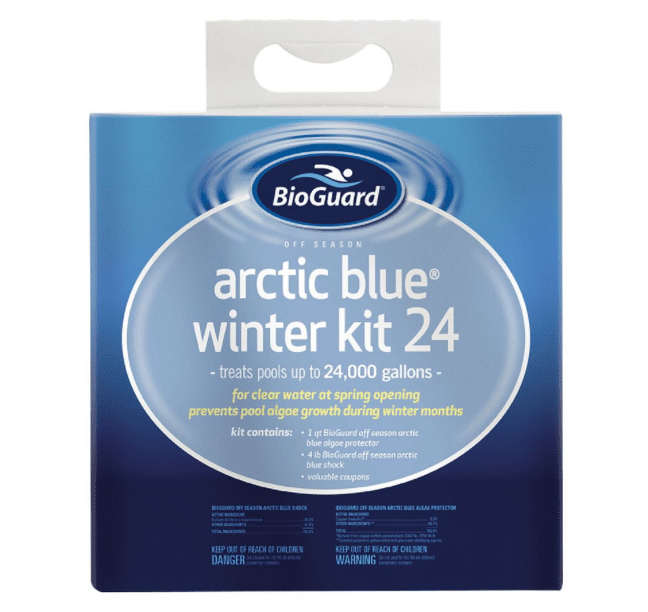 Bioguard Arctic Blue Winter Pool Water Winterizing Kit with Copper ...